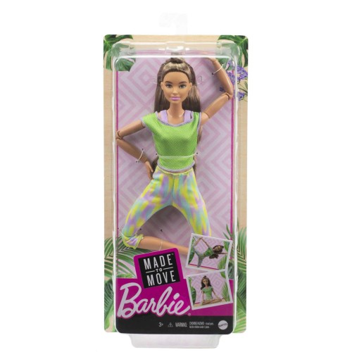 BARBIE FTG80 GXF05 gimnastyczka zielona- worldtoys.pl