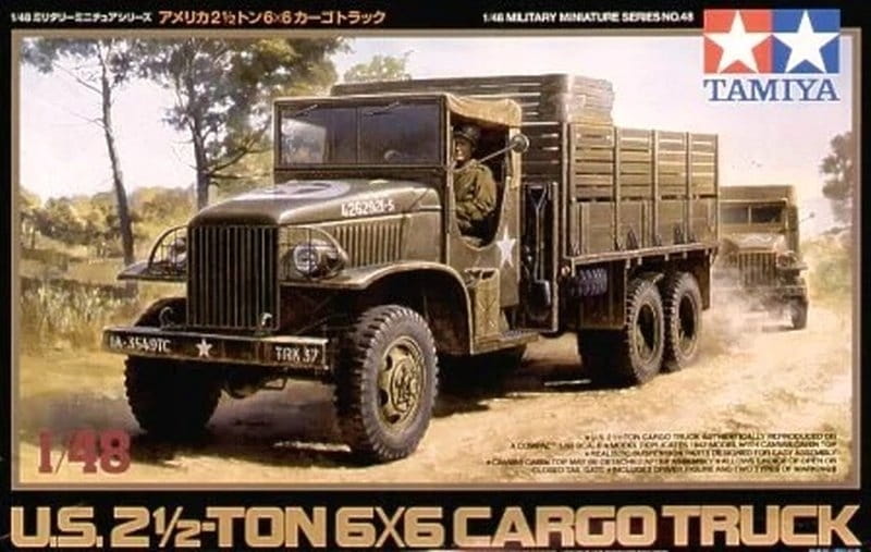 TAMIYA 32548 US 2.5 Ton 6x6 Cargo Truck- worldtoys.pl