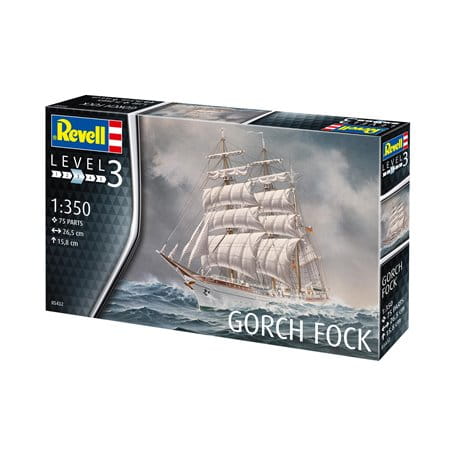 Revell 65432 Model Set Gorch Fock- worldtoys.pl