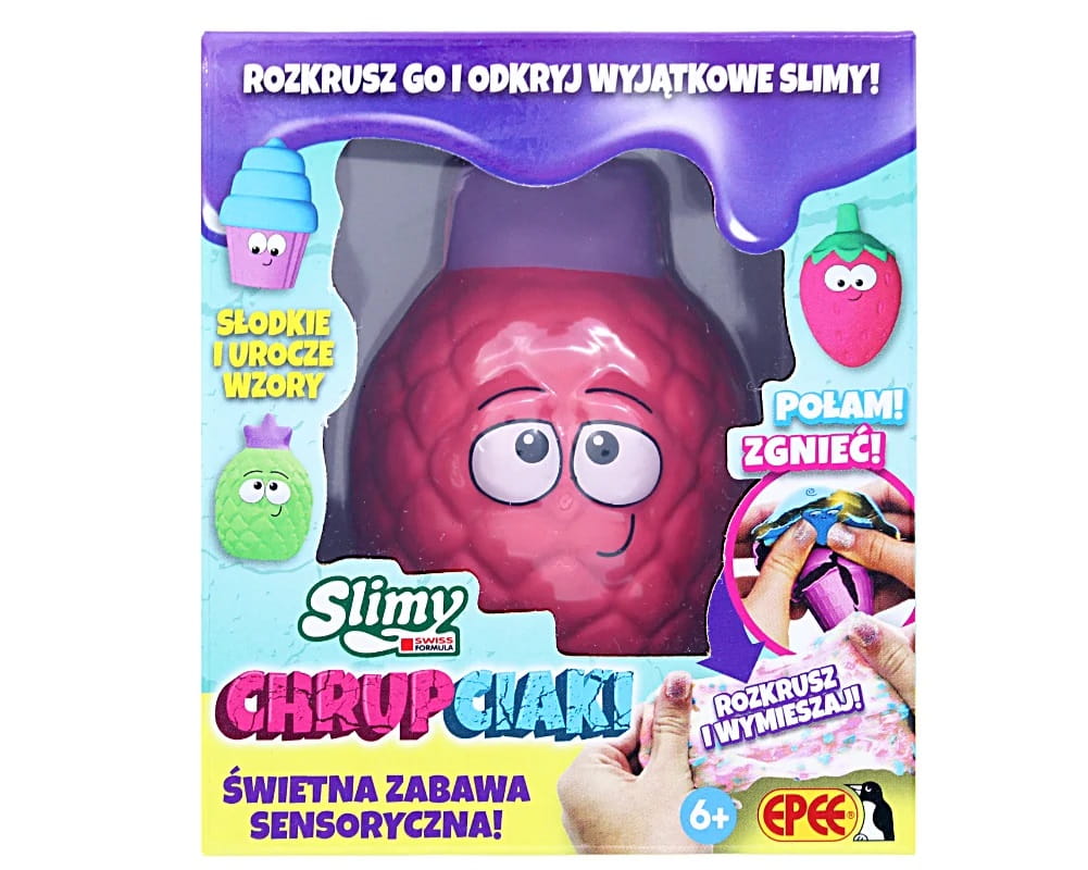 EPEE EP09448 SLIMY CHRUPCIAKI Ananas czerwony- worldtoys.pl