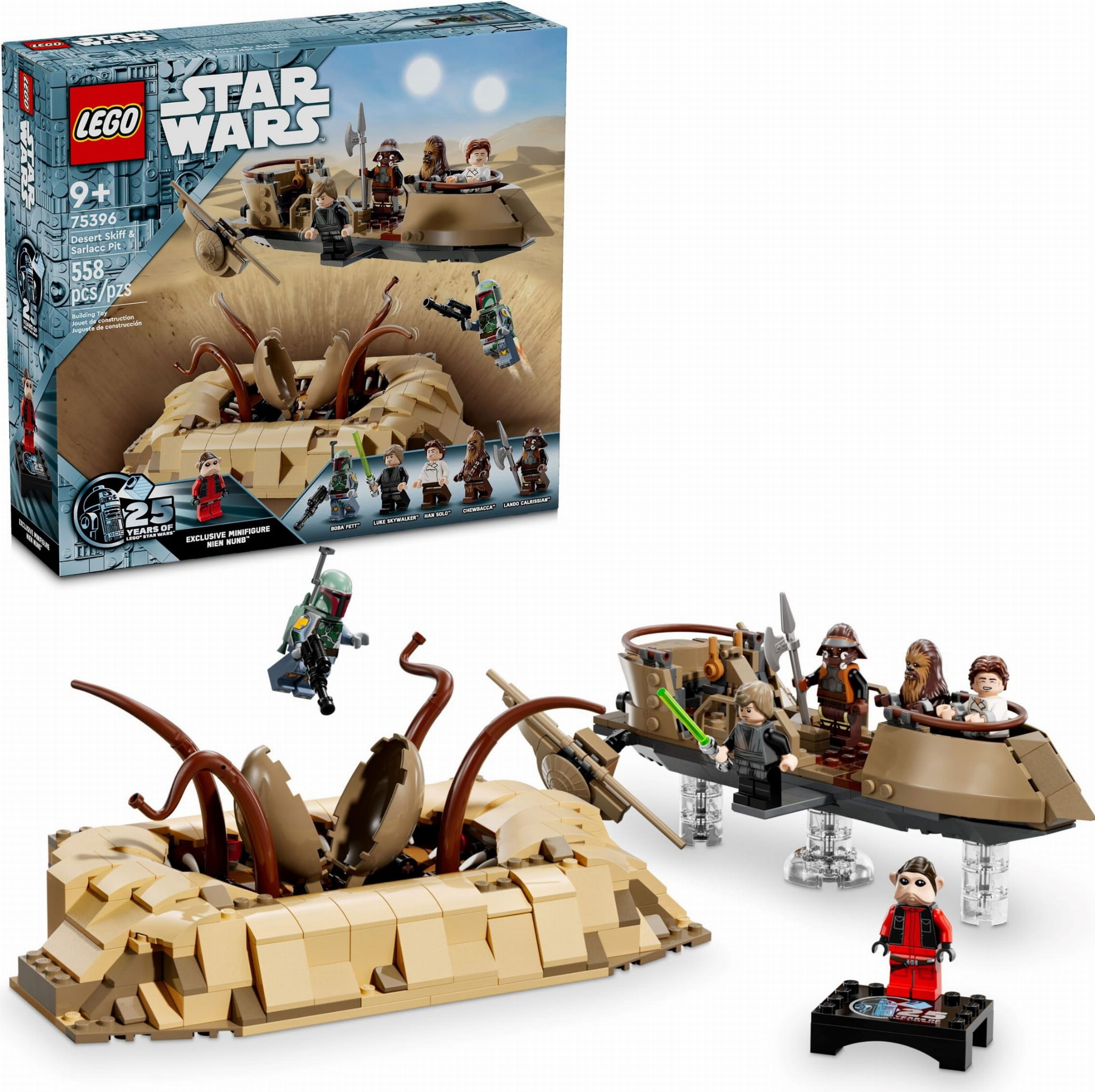 LEGO 75396 STAR WARS Pustynna barka i jama sarlacca- worldtoys.pl